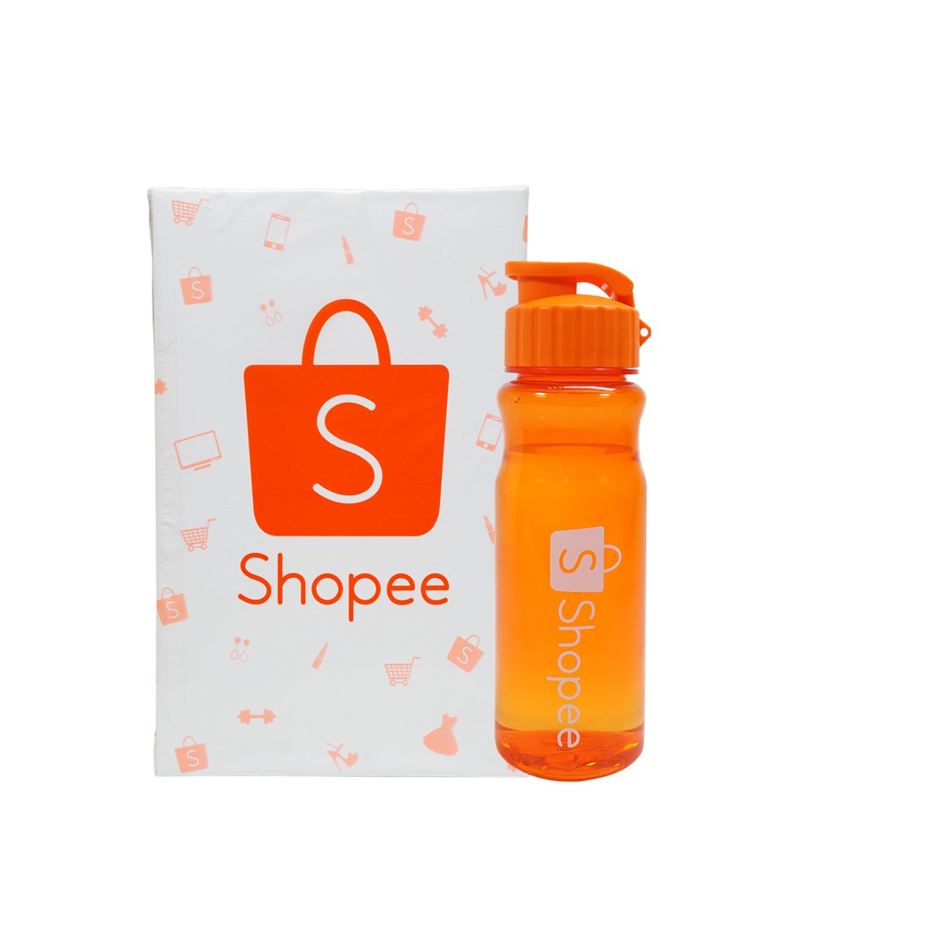 Jual Shopee Tumbler Shopee 1 + Plastik A4 1 Pak (Duo Bundle) | Shopee ...