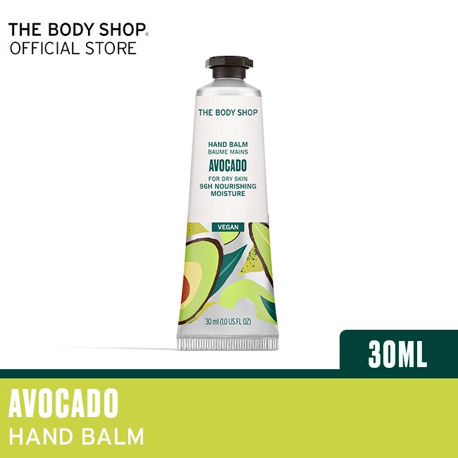 Jual The Body Shop Avocado Hand Balm Hand Cream 30ml | Shopee Indonesia