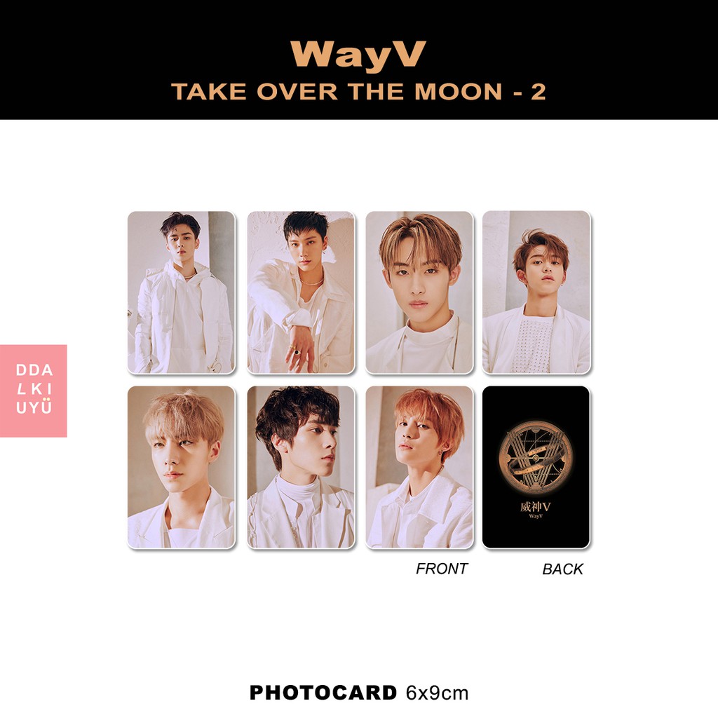 Jual WayV - photocard [TAKE OVER THE MOON] versi 2 | Shopee Indonesia