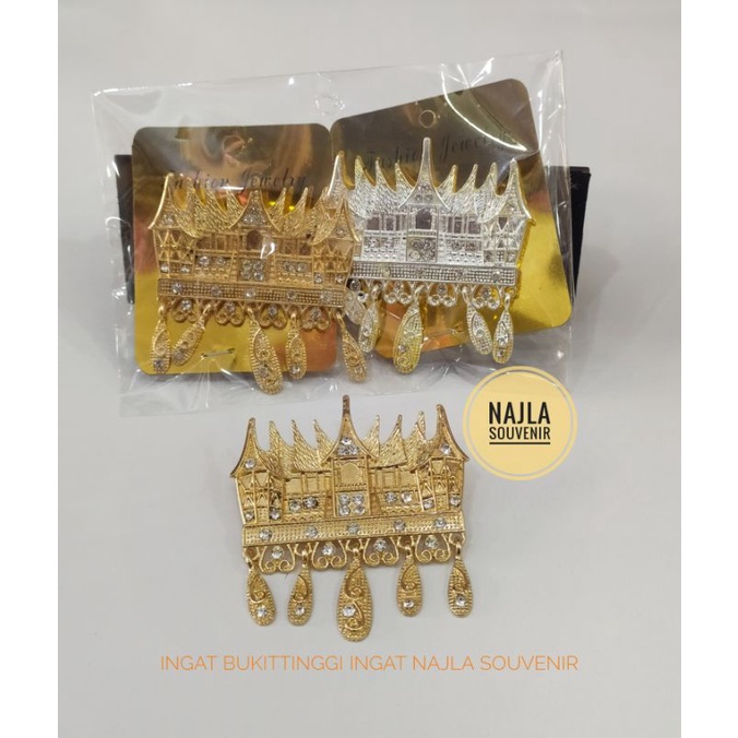 Jual BROS JILBAB RUMAH ADAT MINANGKABAU/KHAS MINANG/OLEH-OLEH ...