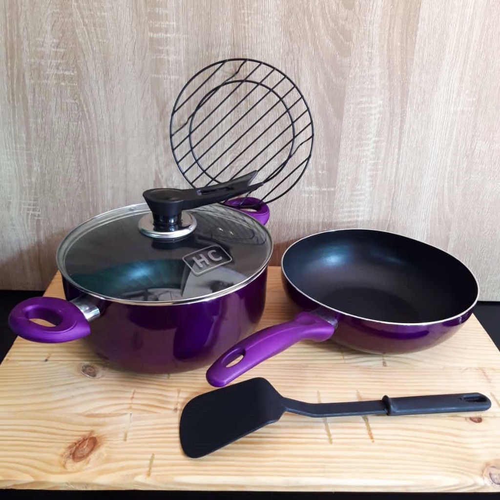 Jual Panci Set 5 in 1 / Panci HC 5 Set | Shopee Indonesia