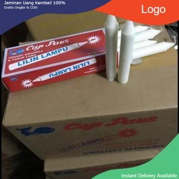 Jual Lilin Lampu Cap Paus Putih karton - isi 20 pack ---Termurah ...