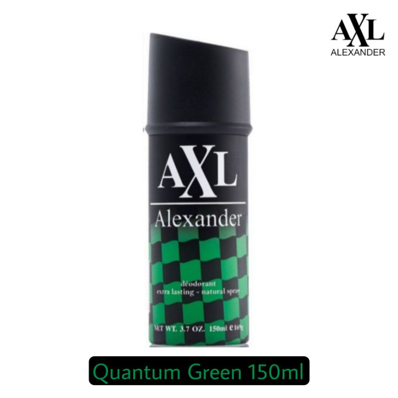 Jual AXL Alexander Deodorant Body Spray All Variant | Shopee Indonesia