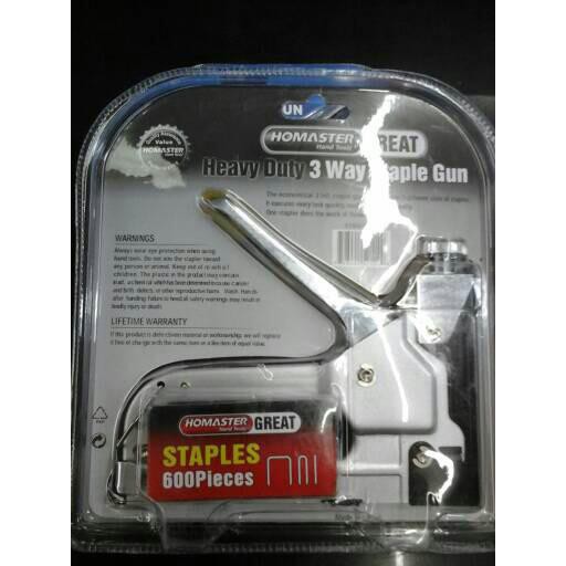 Jual Promo Staple Gun Heavy Duty Staples Kardus Limited | Shopee Indonesia