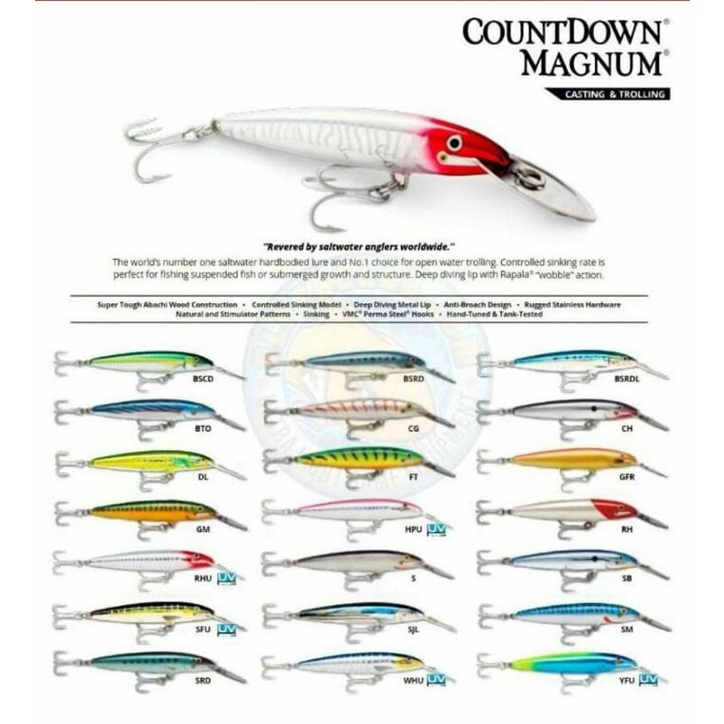 Jual RAPALA - MAGNUM CD 11 | Shopee Indonesia
