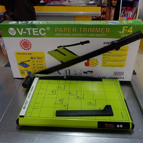 Jual Pemotong Kertas V Tec Paper Cutter F4 Shopee Indonesia