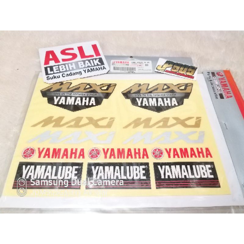 Jual Stiker Maxi Original Yamaha | Shopee Indonesia
