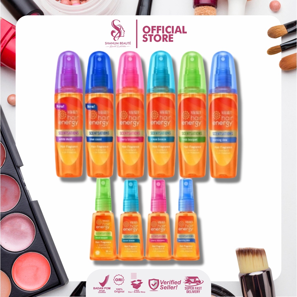Jual Makarizo Hair Energy Scensations 30ml & 100ml (All Varian) | Shopee Indonesia