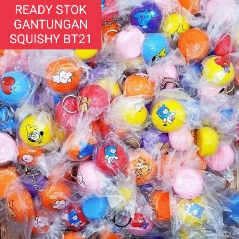 Jual squishy bt21 murah / squishy murah bt21 / squihi kecil murah ...