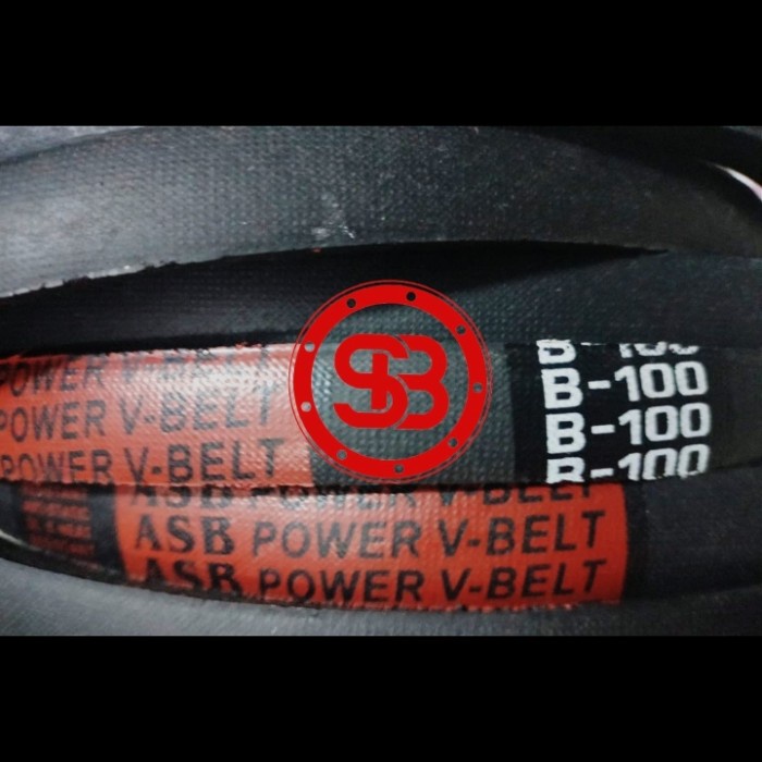 Jual Van Fan Belt VanBelt Tali Ban Kipas Vbelt ASB B100 B 100 B-100 | Shopee Indonesia