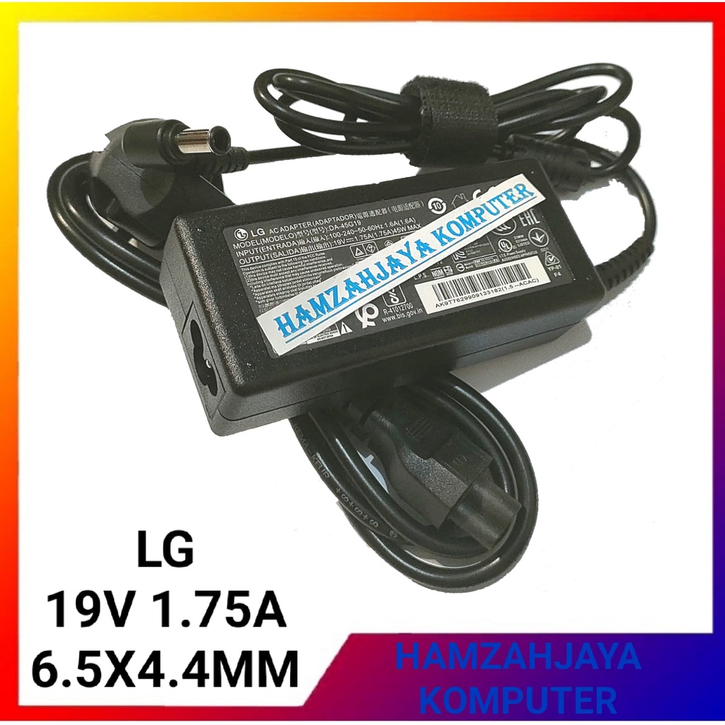 Jual Adaptor Monitor LG 19V 1.7A ADS-40FSG-19 19025GPG-1 | Shopee Indonesia