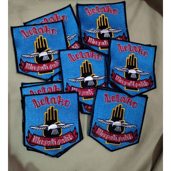 Jual bordir betako / perguruan pencak silat Merpati Putih(betako ...