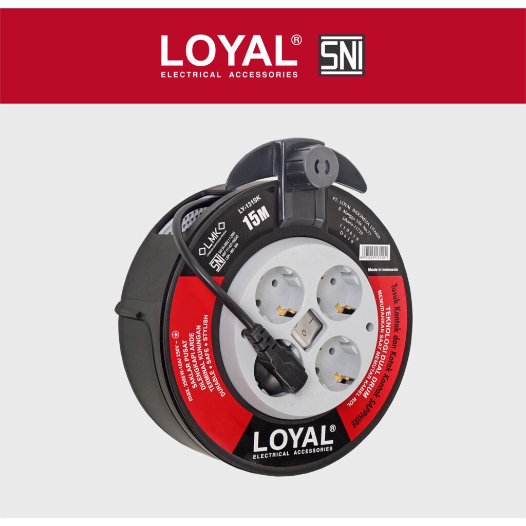 Jual LY-130SK / LY-131SK / Kabel Box Sapphire / Loyal Kabel Roll ...