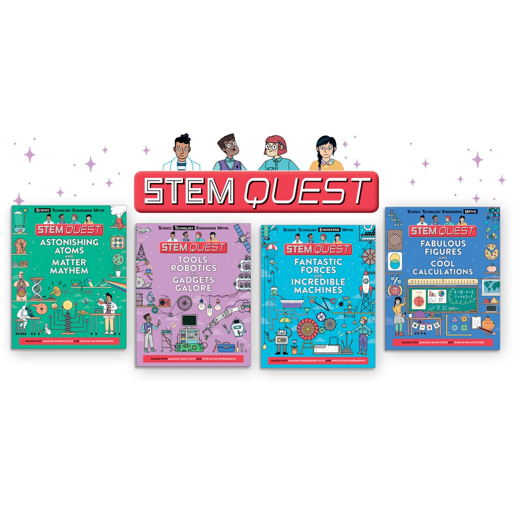 Jual STEM QUEST SERIES (SCIENCE, TECHNOLOGY, ENGINEERING, MATHS) | Shopee Indonesia