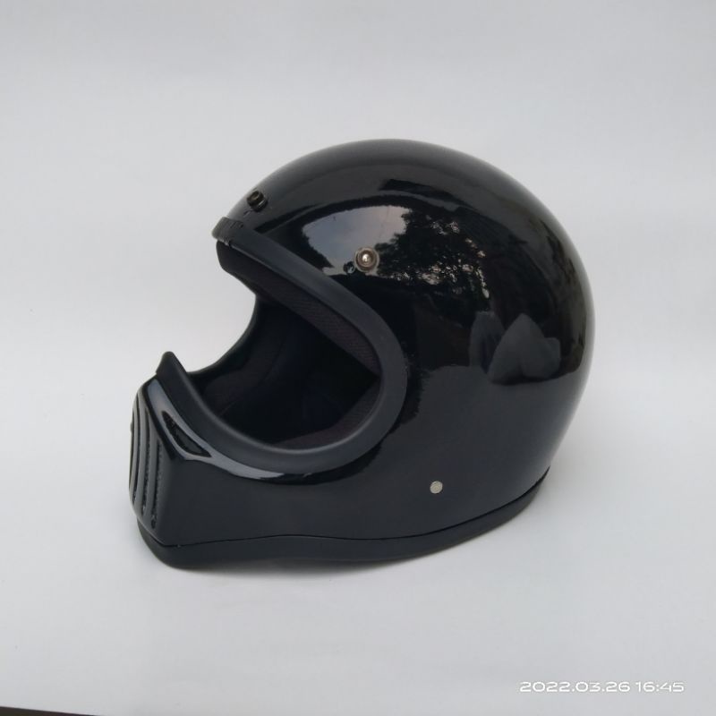 Jual HELM CAKIL RETRO FULLFACE | Shopee Indonesia