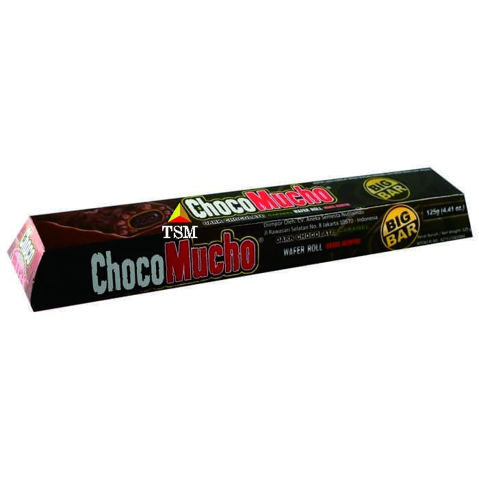 Jual CHOCO MUCHO BIG BAR 125gr / WAFFER ROLL LAPIS COKLAT | Shopee ...