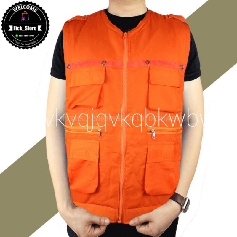 Jual Rompi lapangan/rompi tactical/rompi multifungsi/rompi relawan ...