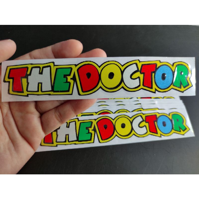 Jual Sticker the doctor cutting stiker motor helm viral | Shopee Indonesia