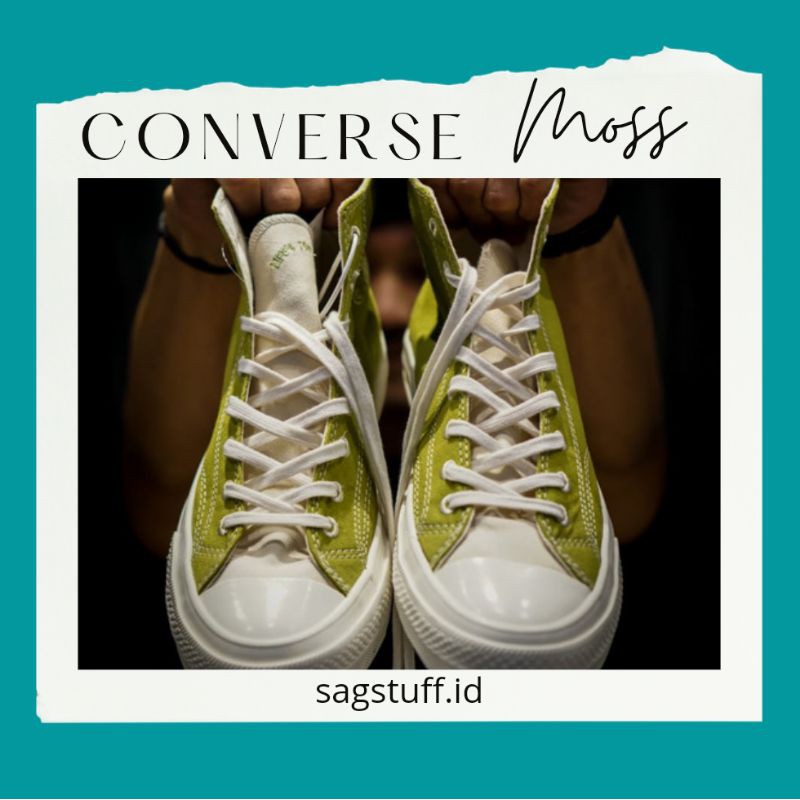 Jual Converse Moss / Converse Hijau / Converse Vietnam / Converse ...