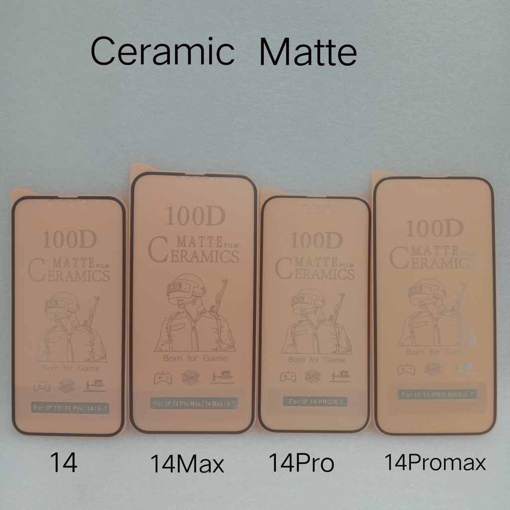 Jual TEMPRED GLASS CERAMIC MATTE ANTI PECAH IPHONE 17 AIR / 17 PROMAX ...