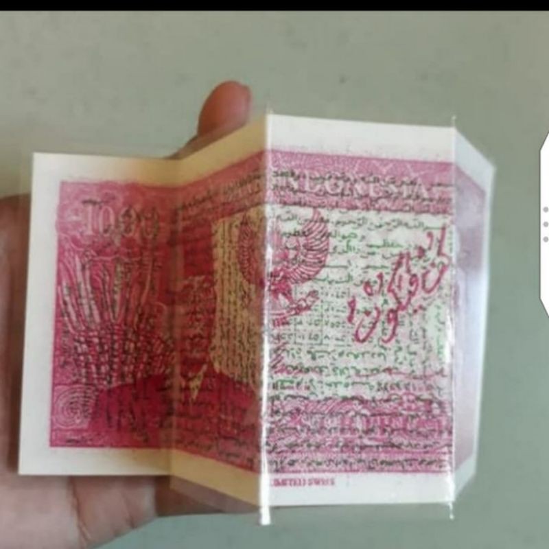 Jual koleksi uang Soekarno 1000 rajah | Shopee Indonesia