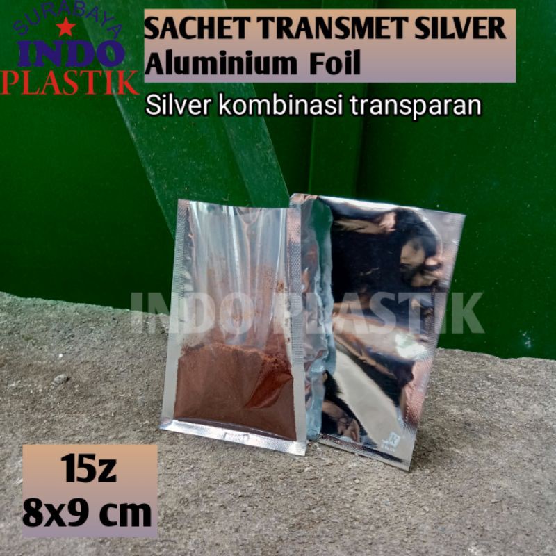 Jual SACHET TRANSMET SILVER 15 gr KPACK | Shopee Indonesia