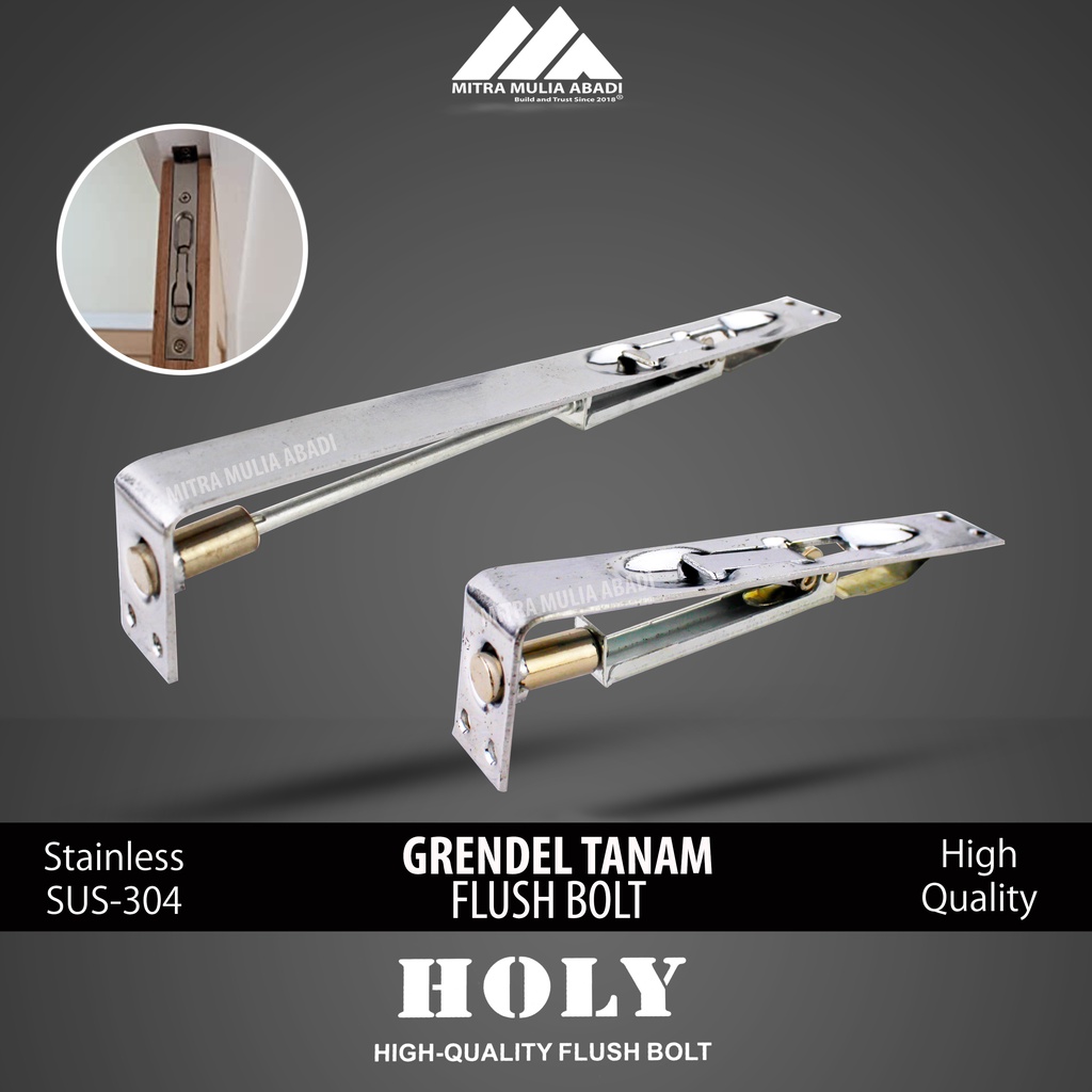 Jual Grendel Tanam Stainless 6"+10" / Slot Tanam | Grendel Tanam Set 6 ...