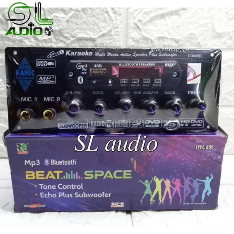Jual Kit tone control stereo echo plus subwoofer + Mp3 bluetooth Ranic ...