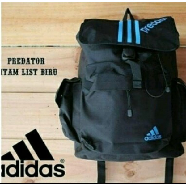 Jual TAS ADIDAS PREDATOR HITAM / TAS RANSEL/ TAS MURAH / TAS SEKOLAH ...