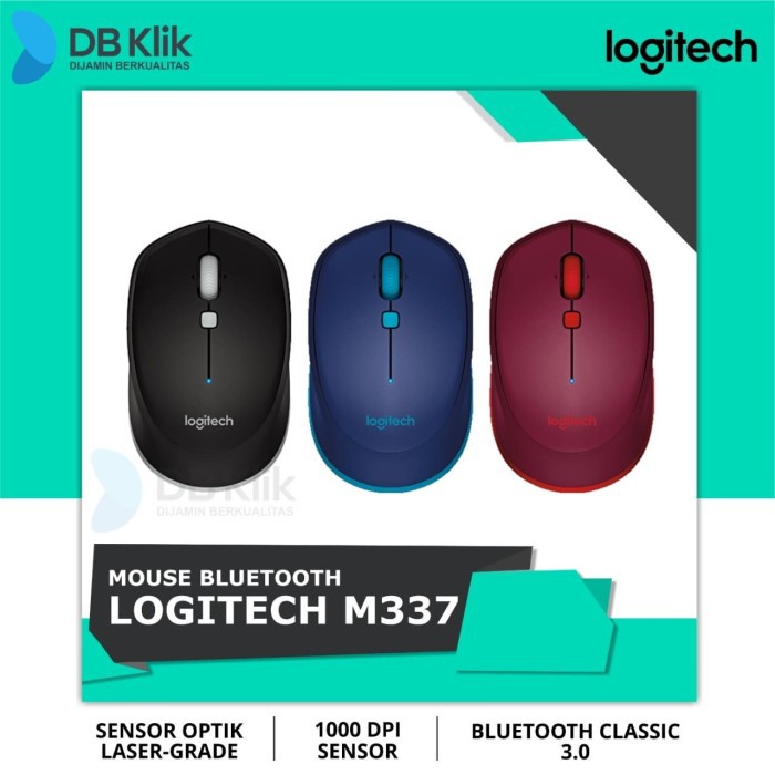 Jual Mouse Bluetooth Logitech M337 | Mouse Bluetooth | Shopee Indonesia
