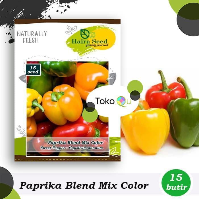 Jual Benih Bibit Cabe Paprika Blend Mix Color Haira Seed | Shopee Indonesia