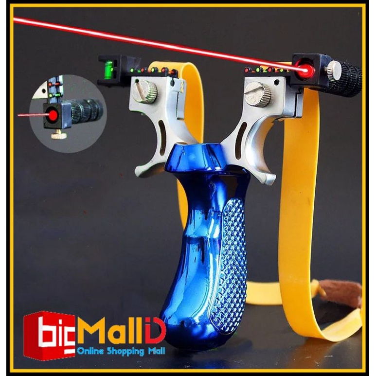 Jual Ketapel Berburu Ketapel Tactical Catapult Big Power dengan Laser ...