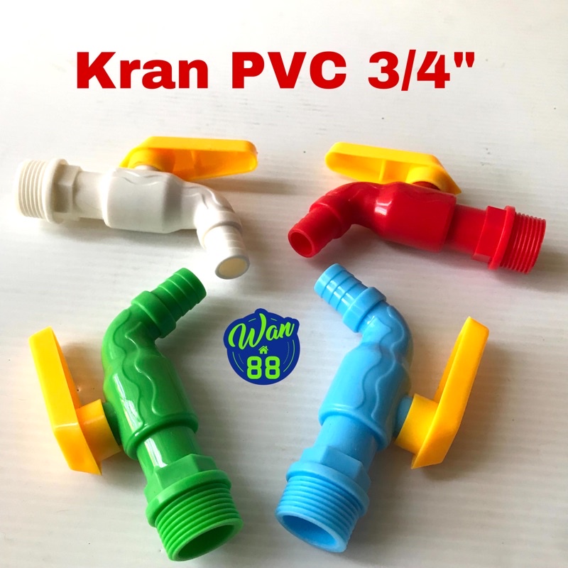 Jual Kran PVC 3/4” SK - 006 Sanshan | Shopee Indonesia