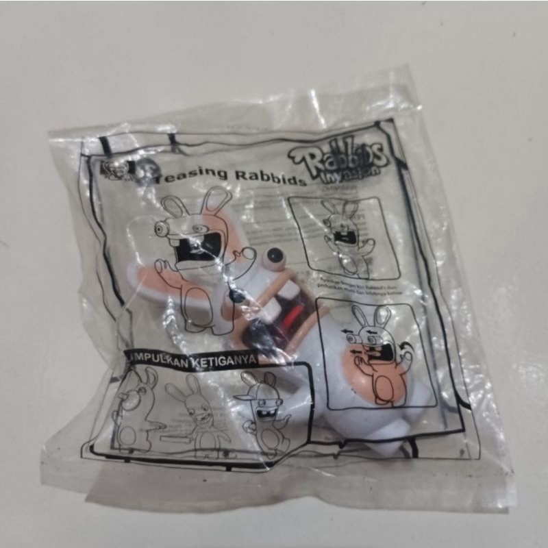 Jual Teasing Rabbids Invasion - KFC Chaki Kids Meal Figure | Shopee ...
