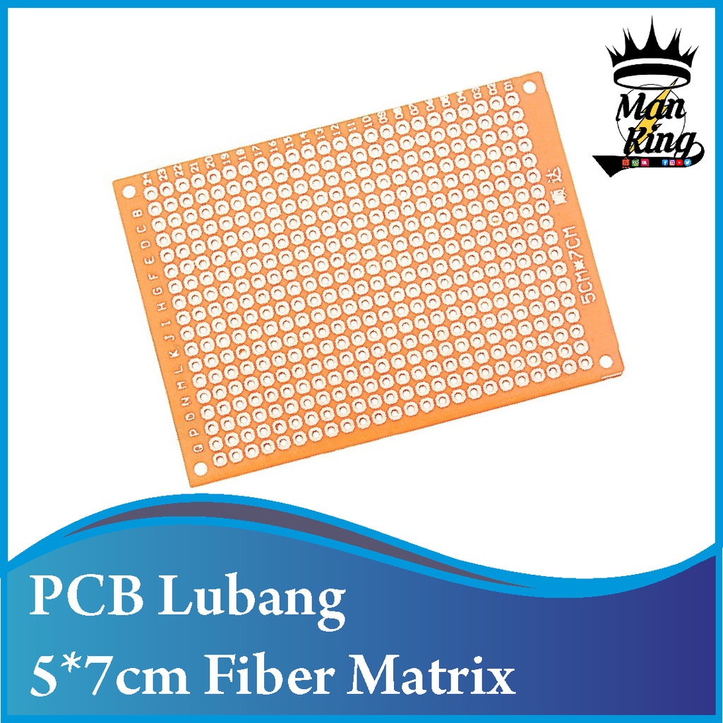 Jual Pcb lubang bolong 5×7cm | Shopee Indonesia