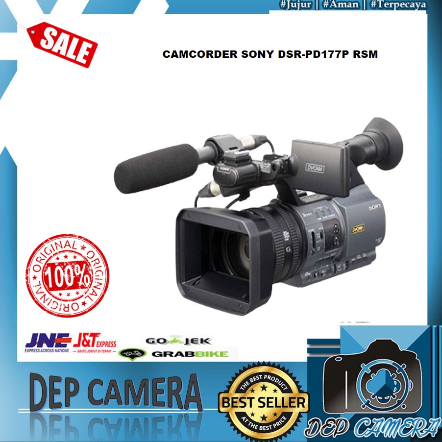 Jual Camcorder Sony DSR-PD177P RSM ( NO BATTERY ) | Shopee Indonesia