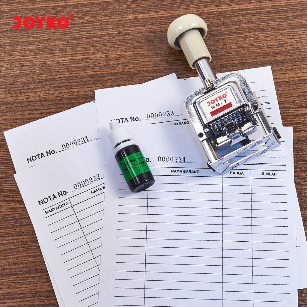 Jual Tinta Stempel Logam Metal Stamp Ink Joyko | Shopee Indonesia