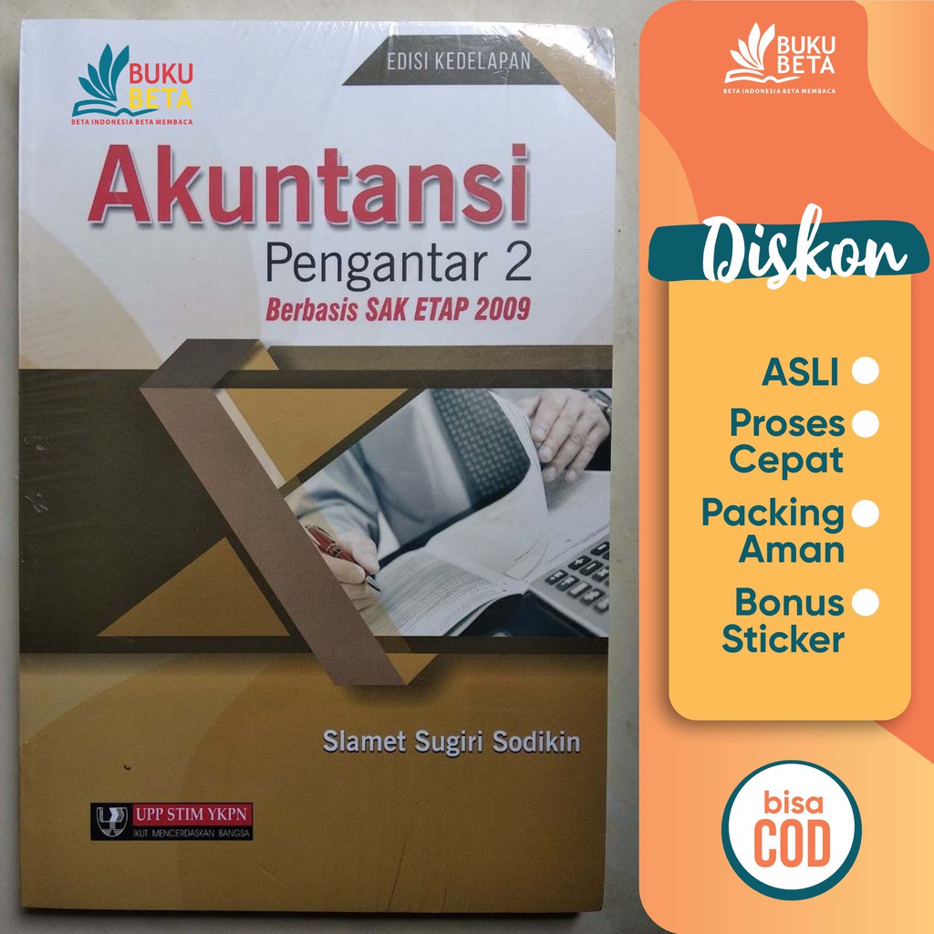Jual Akuntansi Pengantar 2 Berbasis SAK ETAP 2009 - Slamet Sugiri ...