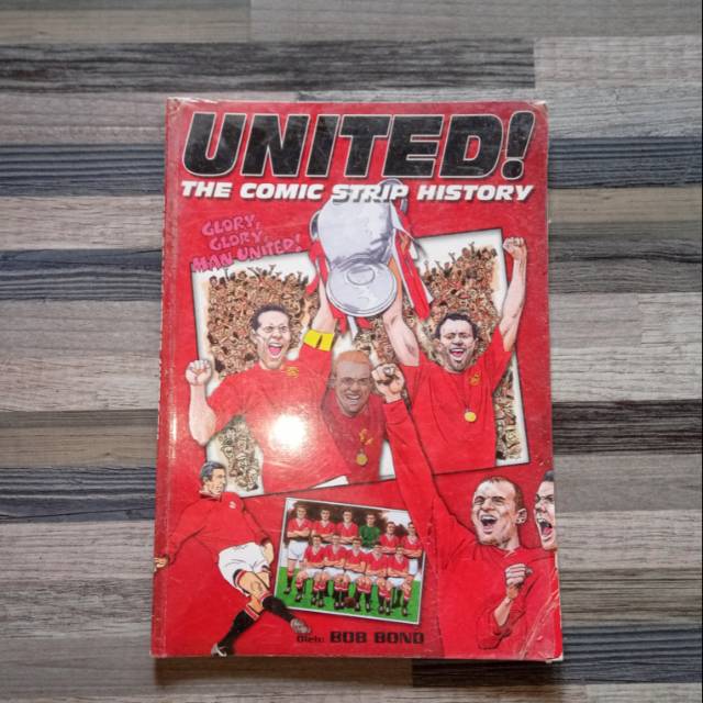 Jual UNITED! THE COMIC STRIP HISTORY : KOMIK MANCHESTER UNITED | Shopee ...