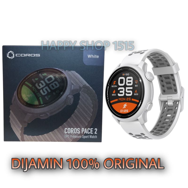 Jual COROS PACE 2 GPS PREMIUM SPORT WATCH ORIGINAL & GARANSI RESMI - WHITE | Shopee Indonesia