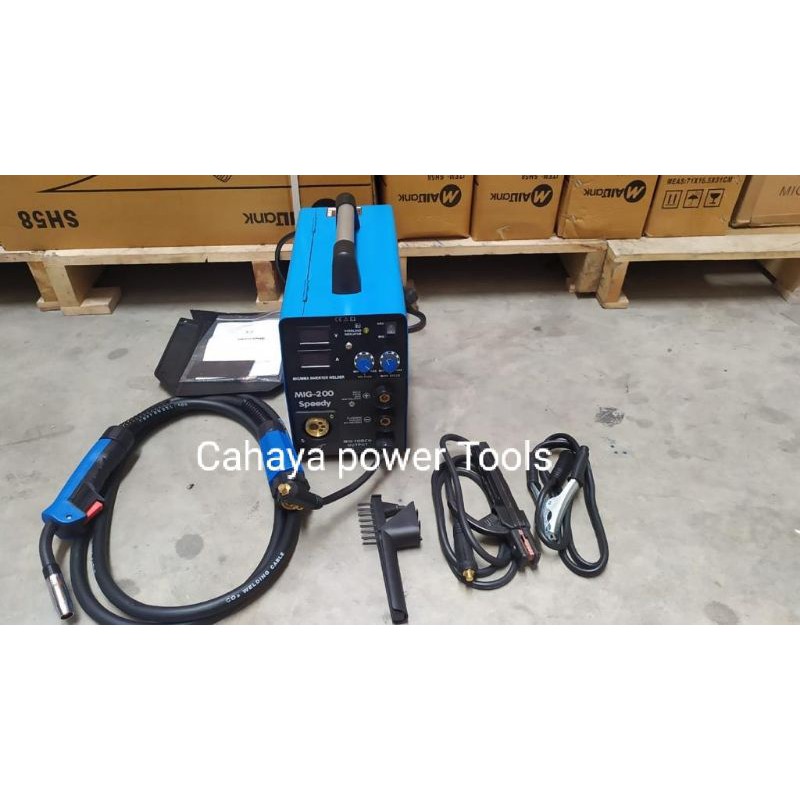 Jual Mesin Las Mig Mag (3in1) Co2 Bisa Tanpa Gas CO Mailtank Mig 200 Tig | Shopee Indonesia