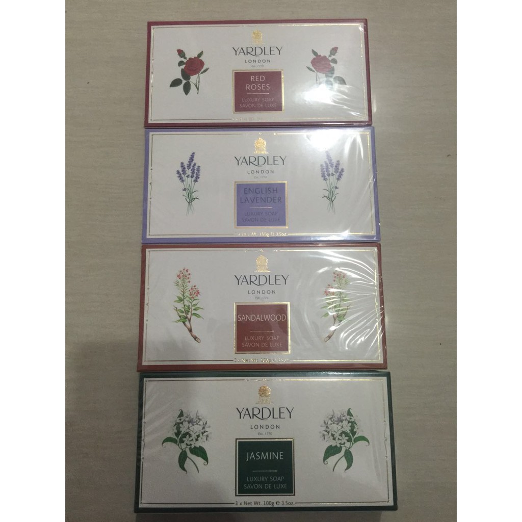 Jual Yardley - Soap Bar Sabun Mandi 100 Gr | Shopee Indonesia
