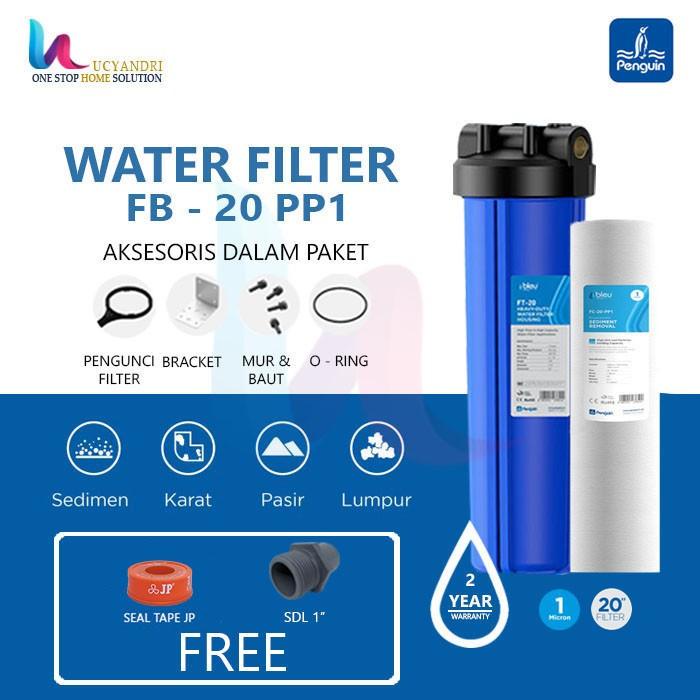 Jual Filter Air Penguin Pbf 20 Pp Water Filter - Sedimen | Shopee Indonesia