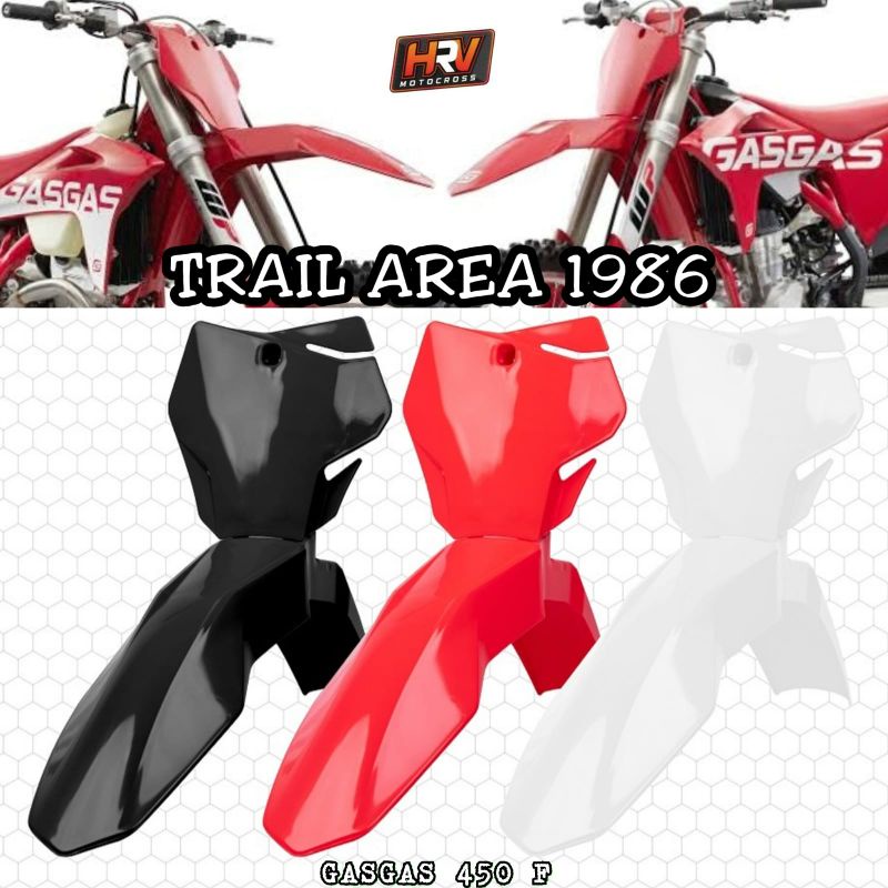 Jual Spakbor Depan Plat Nomer Model GASGAS 450 2021 Modif CRF KLX WR ...