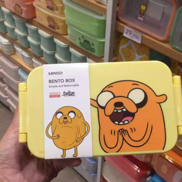 Jual ( PROMO MINISO ) Adventure Time Bento box miniso | Shopee Indonesia