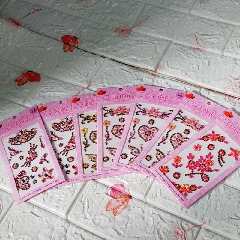 Jual Sticker Rangkaian Kristal manik asisories hp | Shopee Indonesia