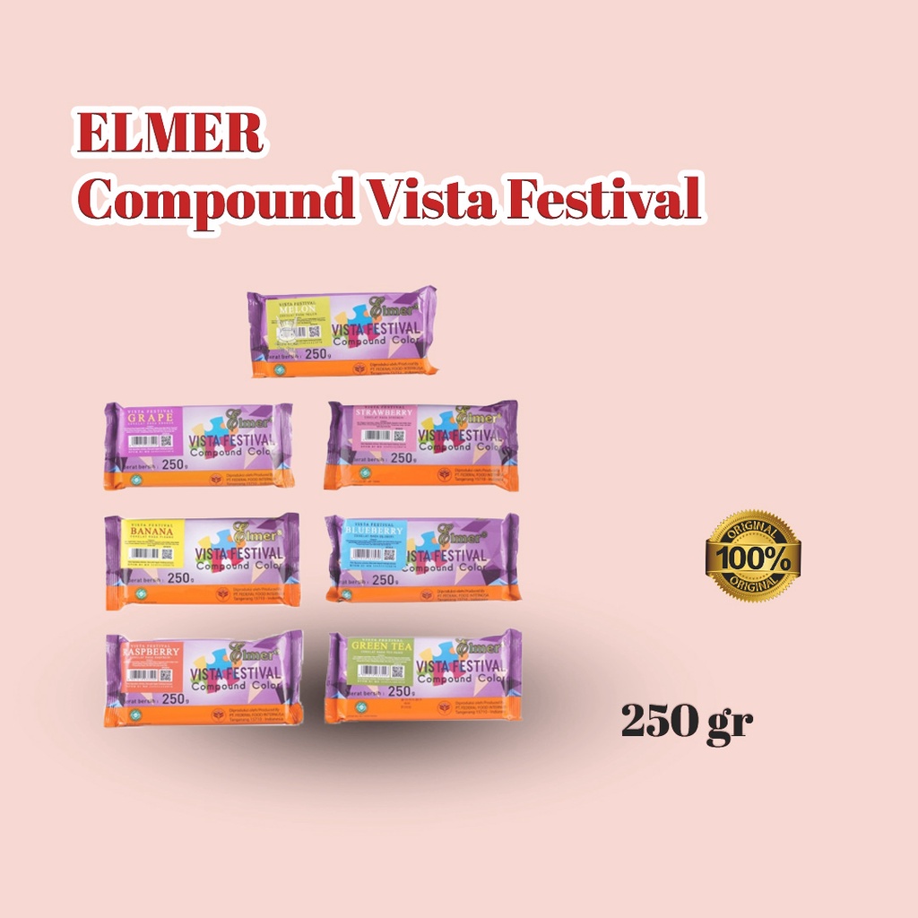 Jual Elmer Compound Vista Festival 250gr | Shopee Indonesia