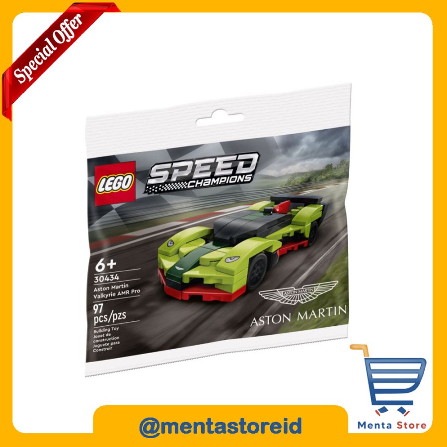 Jual LEGO Speed Champions 30434 Aston Martin Valkyrie AMR Pro Polybag ...