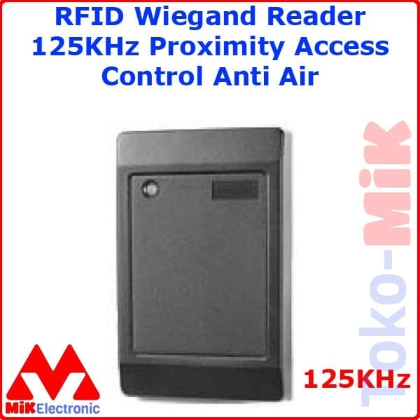 Jual RFID Wiegand Reader 125KHz 125 KHz Proximity Access Control Anti ...