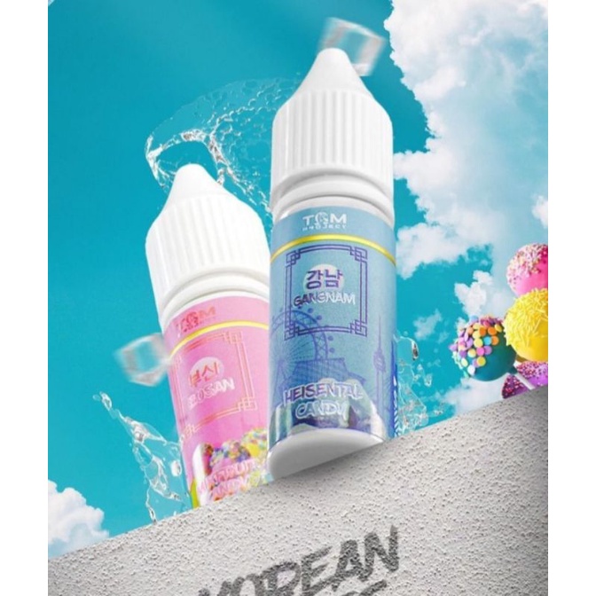 Jual TIGAC BUSAN MIXFRUIT CANDY & GANGNAM HEISENTAL CANDI SALTNIC 30MG ...